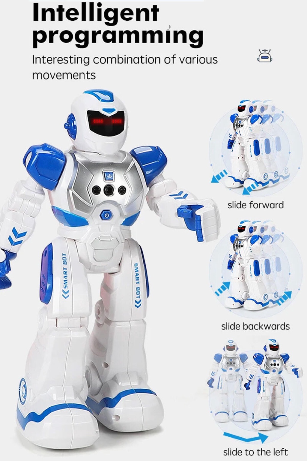 Smart Robots for Kids, Large Programmable Interactive RC Robot with ...