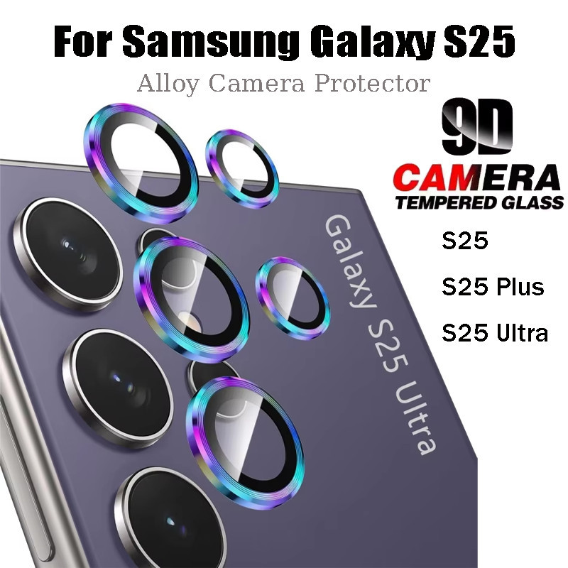 Alloy Ring Camera Protector Cap For Samsung Galaxy S25 Ultra Metal Ring ...