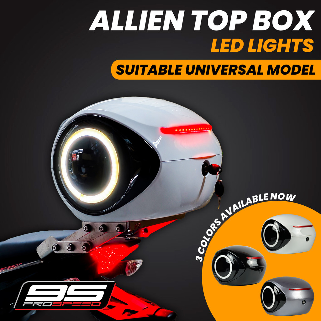 ALLIEN TOP BOX (LED VERSION) Box Siput | Shopee Malaysia
