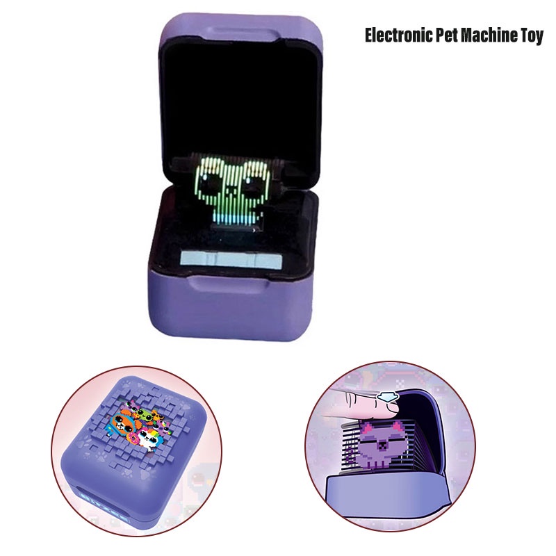 Pet Electronic Bitzee Machine Spinmaster Intelligent Toy Interactive ...