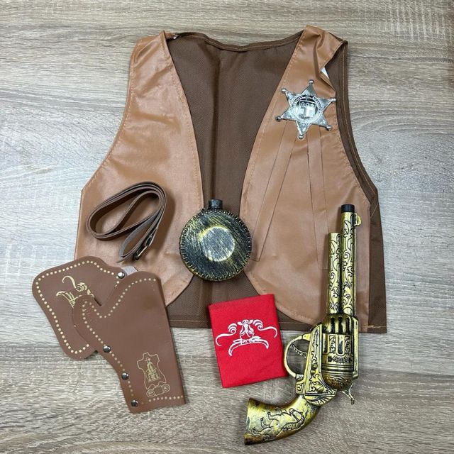 Halloween Cosplay Accessories Western Cowboy Set Series | Shopee Malaysia