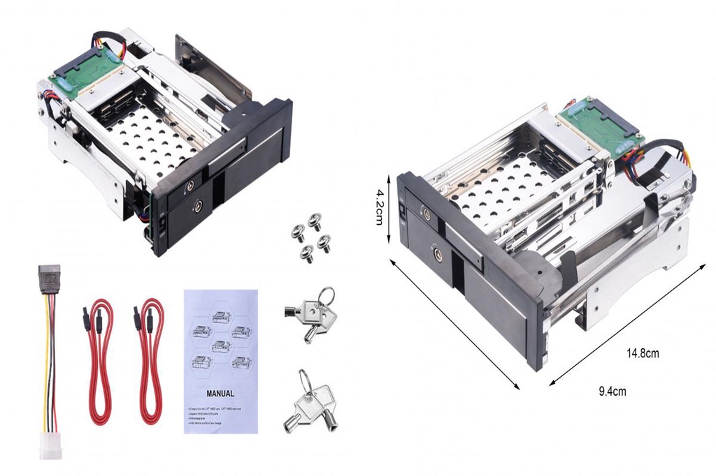 COOD Hot Swap Internal Drive Bay 2.5 3.5 Sata Ssd Hard Drive Tray ...