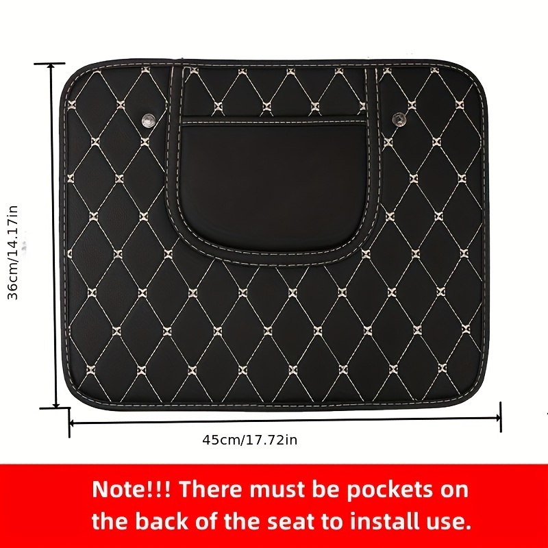 Car 1pcs Car Seat Backrest Anti-kick Pad Child Protection Pad Car ...
