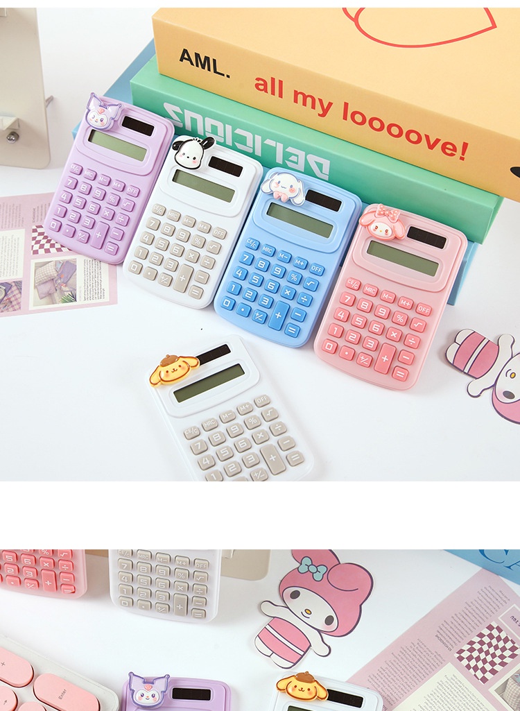 Cute Cartoon High Value Calculator for Students and Office, Small ...