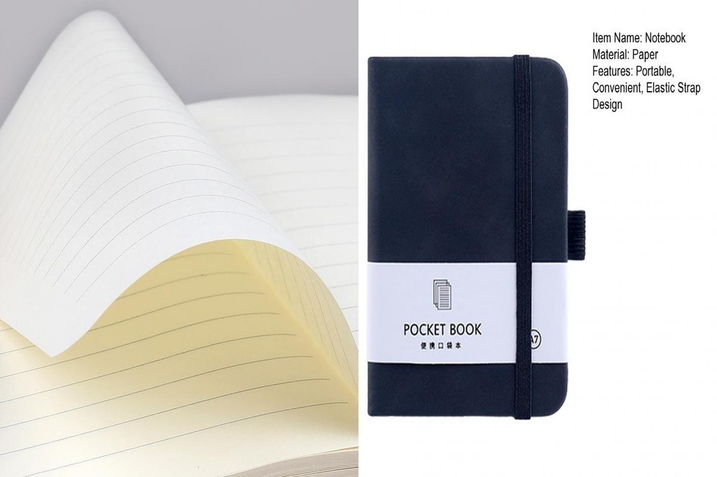 [moonwhite] Record Notepad Convenient Notebook Stylish Portable Diary