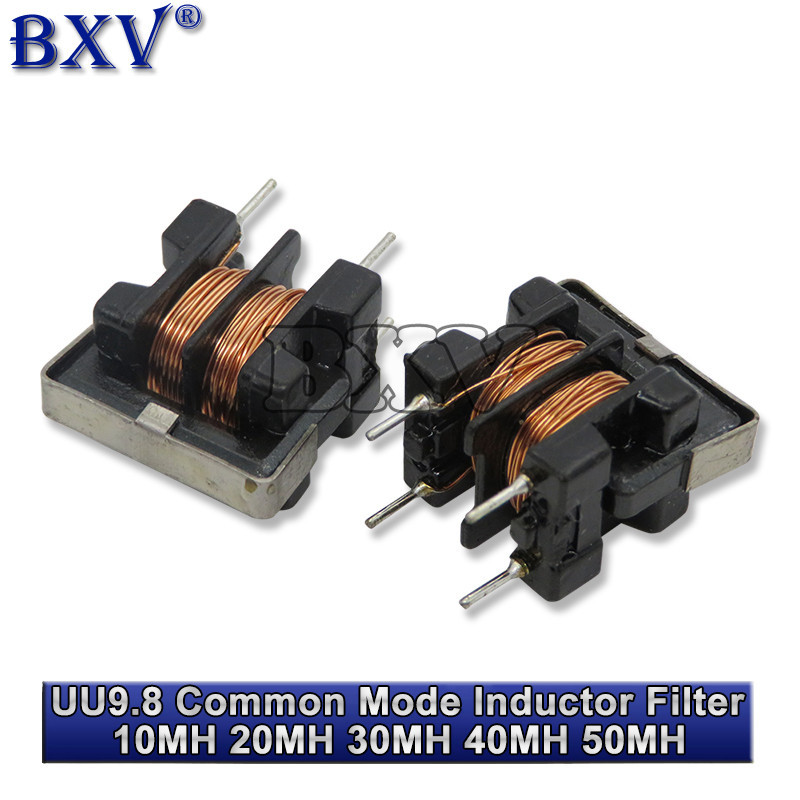 5PCS Filter Inductance Pitch 7*8mm Copper Wire UU9.8 UF9.8 For Common Mode Choke Inductor ...