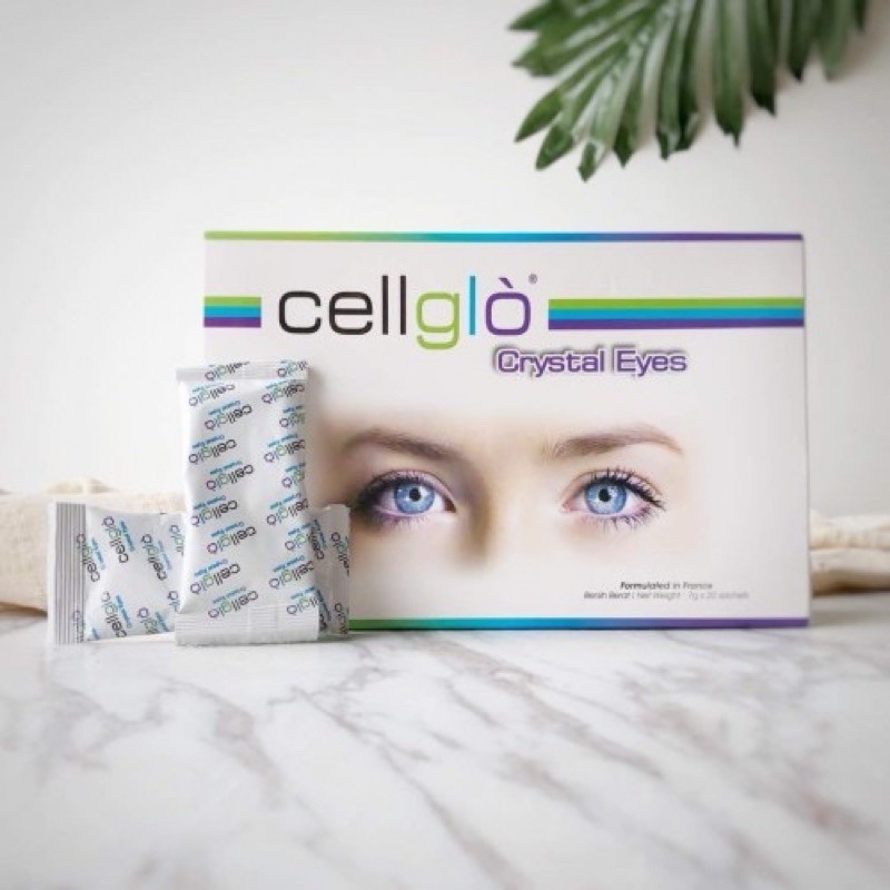 Cellglo Crystal Eyes Crystal Eye 100% Original Eye Protection, Glaucoma ...