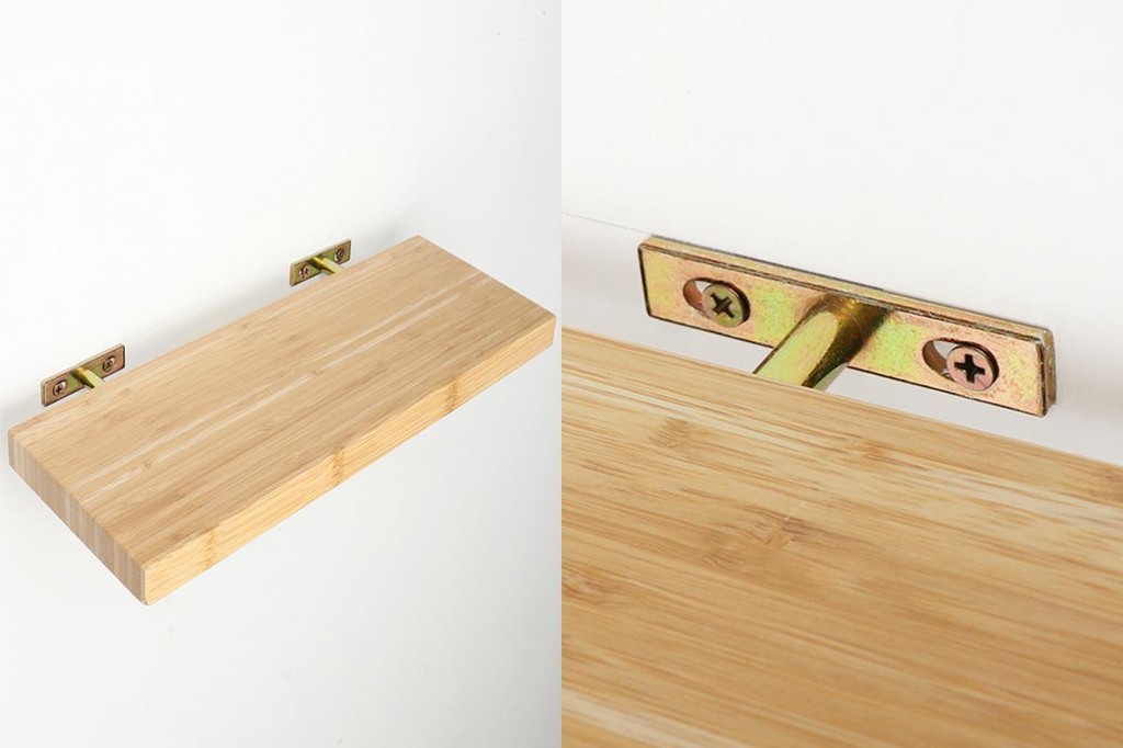 Moon* Minimalist Design Shelf Bracket Invisible Shelf Support Bracket ...