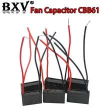 1PCS CBB61 450V 0.8UF-12UF Terminal Ceiling Fan Motor Operation ...