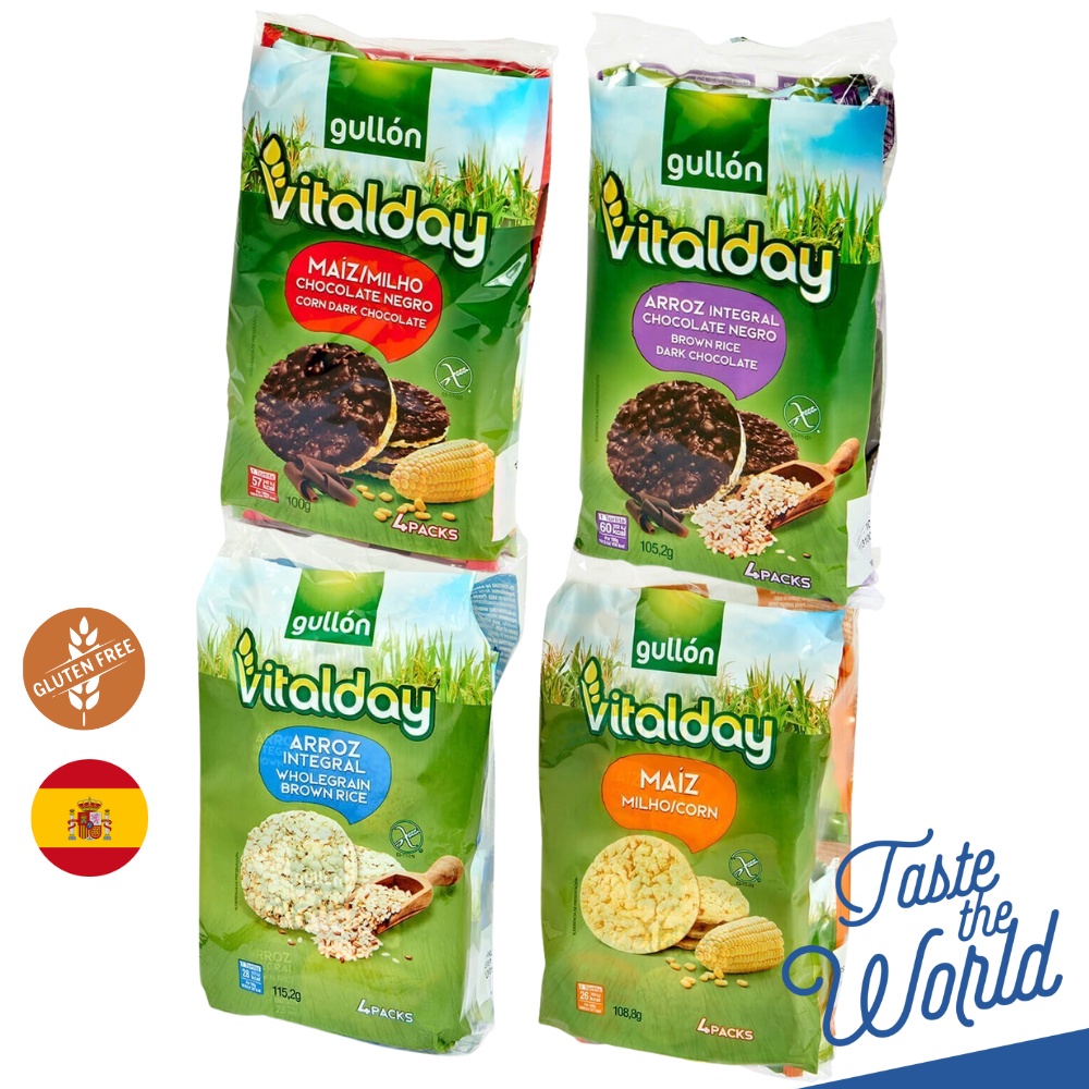 GULLON RICE CAKES VITALDAY 4 PACKS | Shopee Malaysia