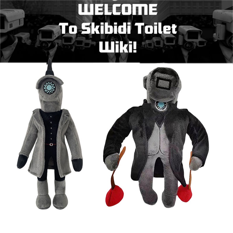 Toilet Plush Skibidi Figure Cute And Fluffy Stuffed Height 30cm Toy ...