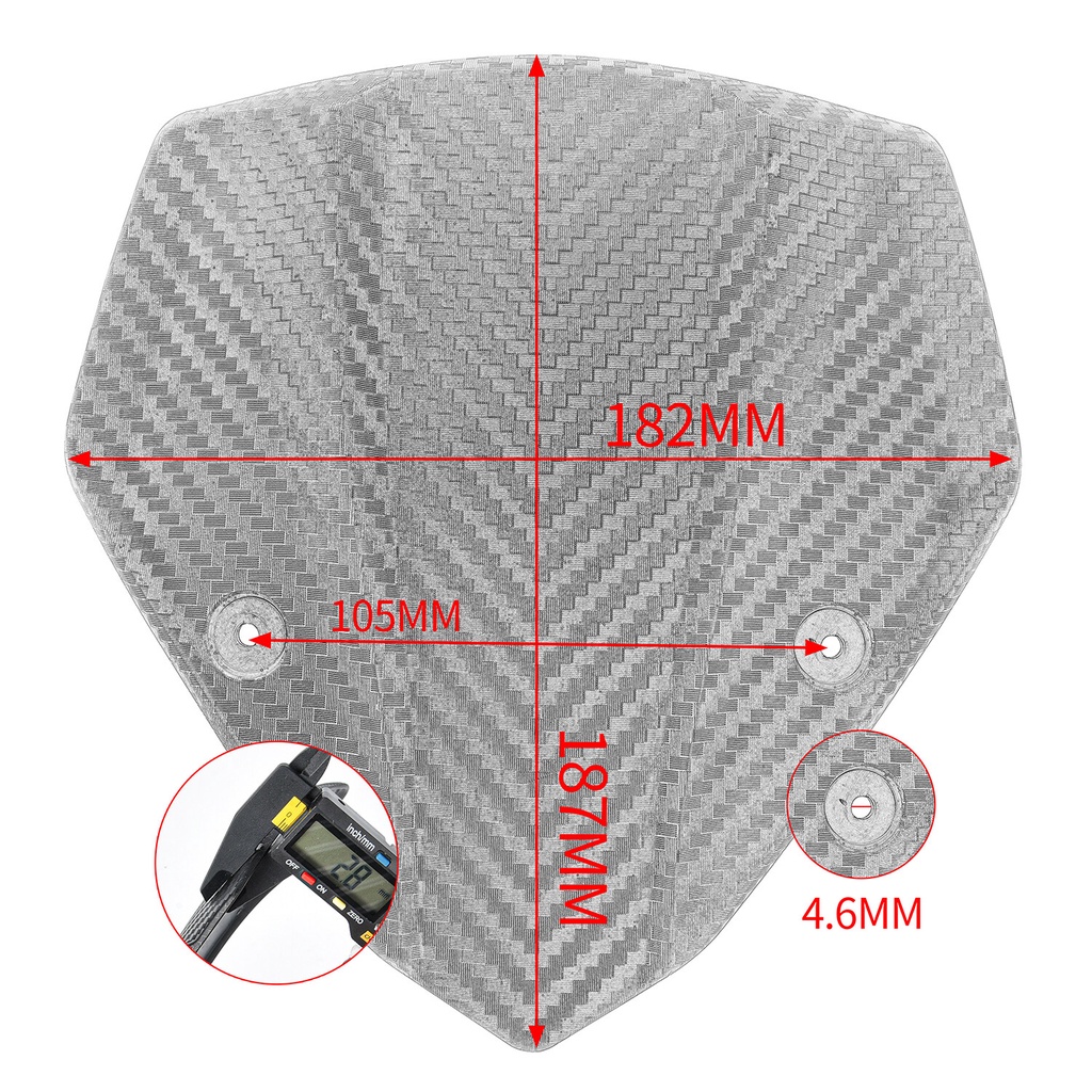 Front Windscreen Windshields Wind Deflector For KTM Duke790 Duke890 ...