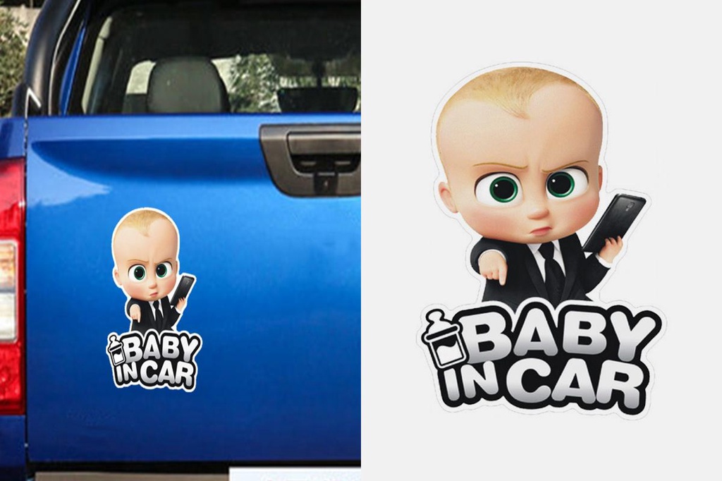 YEH- Noticeable Bumper Sticker Car Beautification No Mark Left Great ...