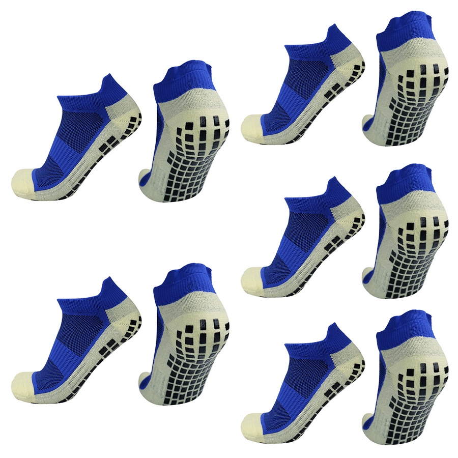 5 Pairs New Style Short Men Women Sports Socks Anti-slip Friction ...