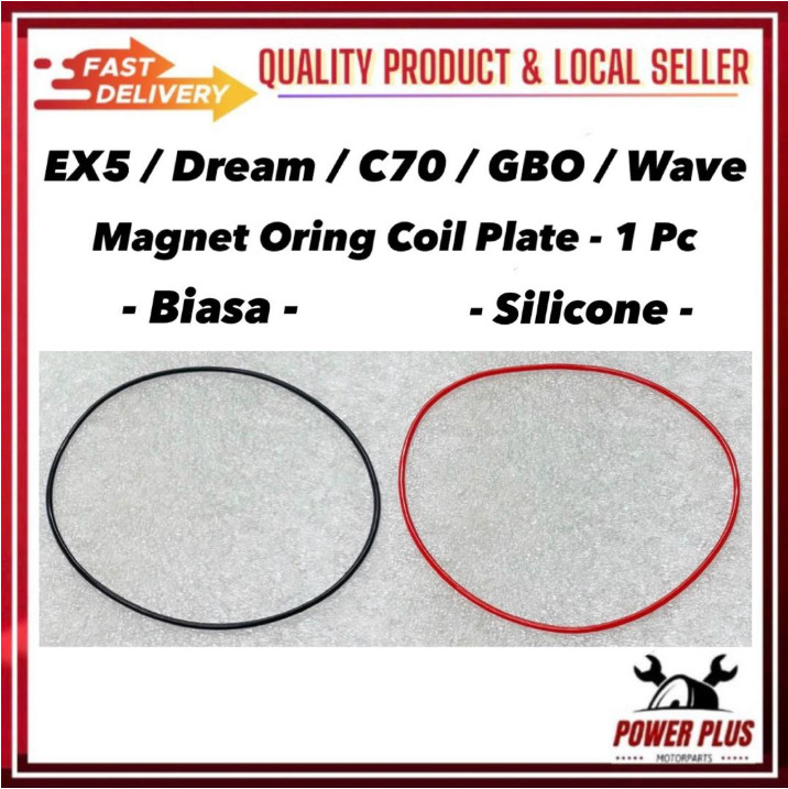EX5 Dream C70 GBO Wave Magnet Oring - Silicone / Biasa - Coil Plate O ...