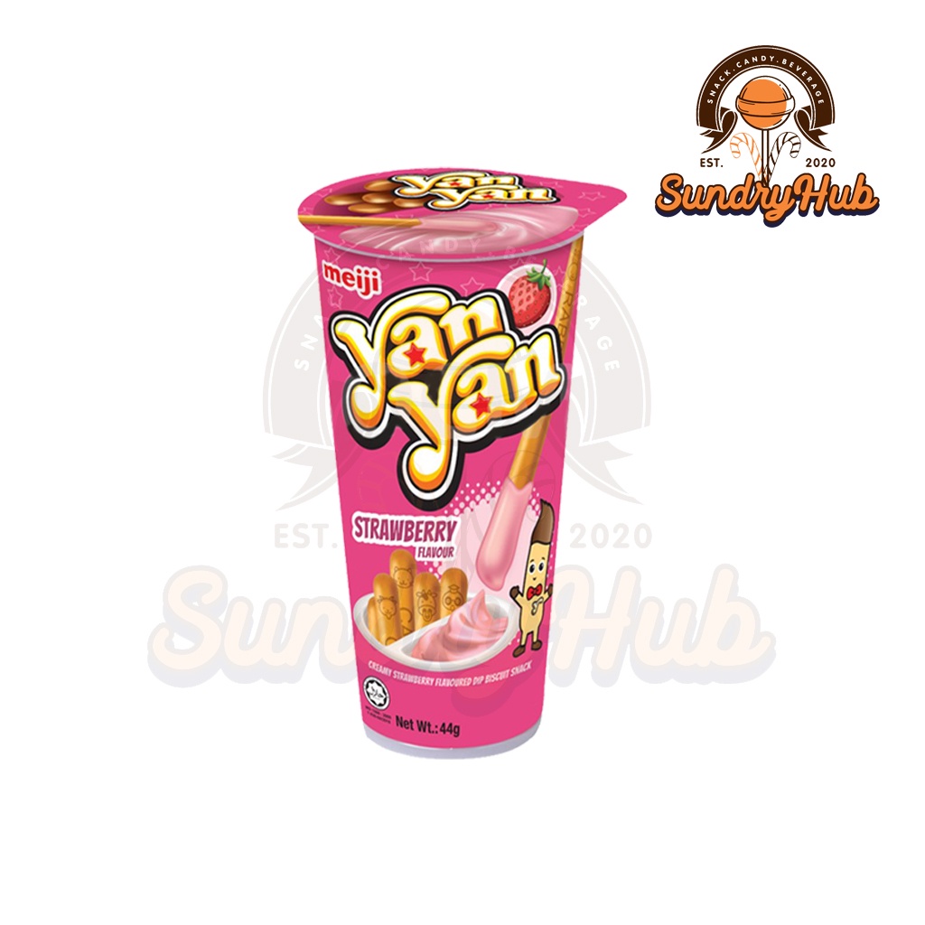Meiji Yan Yan Strawberry 44g | Shopee Malaysia