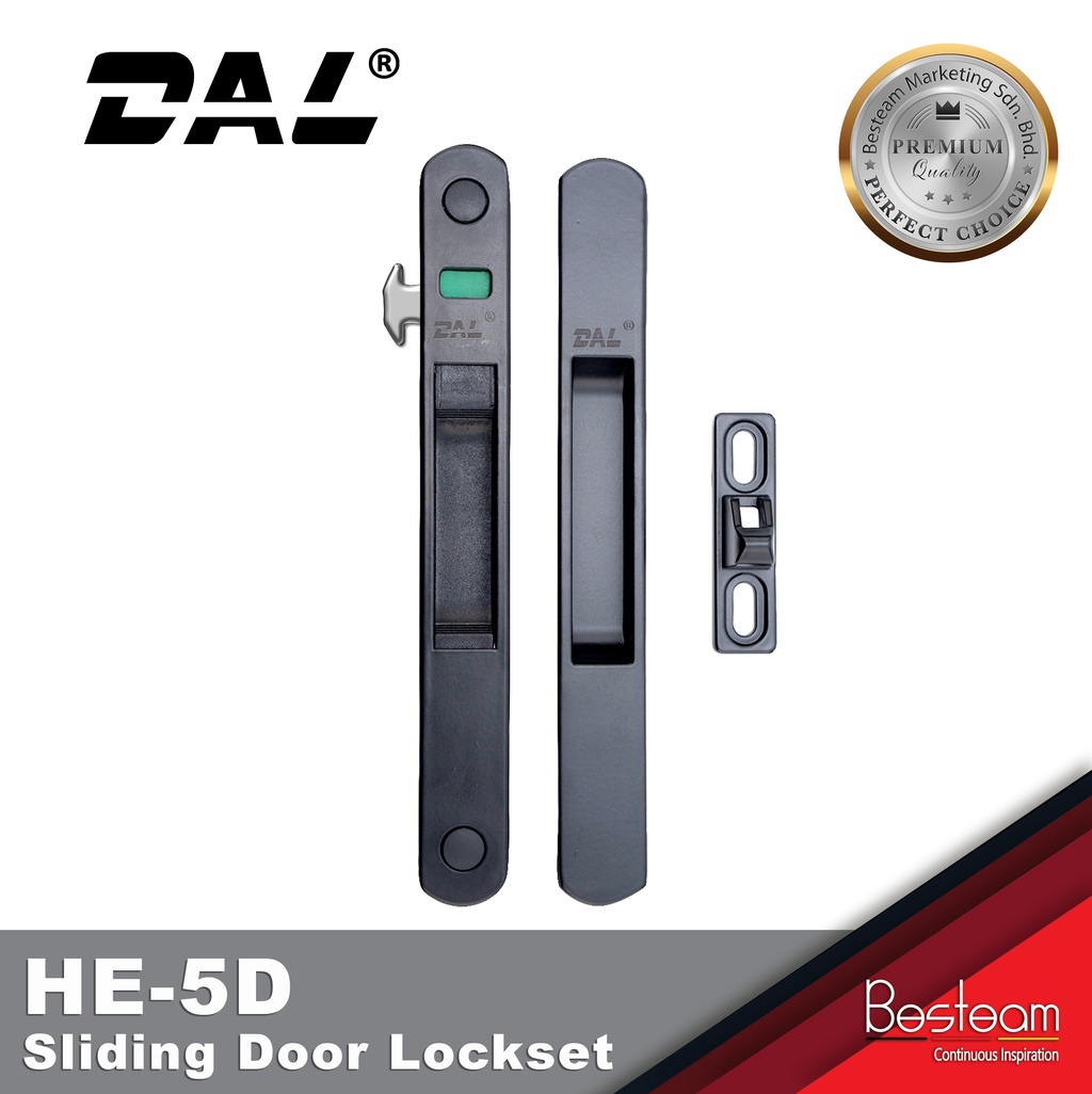 DAL HE-5D Sliding Door Lock Aluminium | Shopee Malaysia