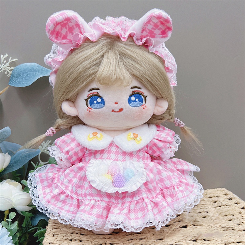 20cm Doll's Clothing Cartoon Lovely Dress Creative Dolls Skirt Birthday ...