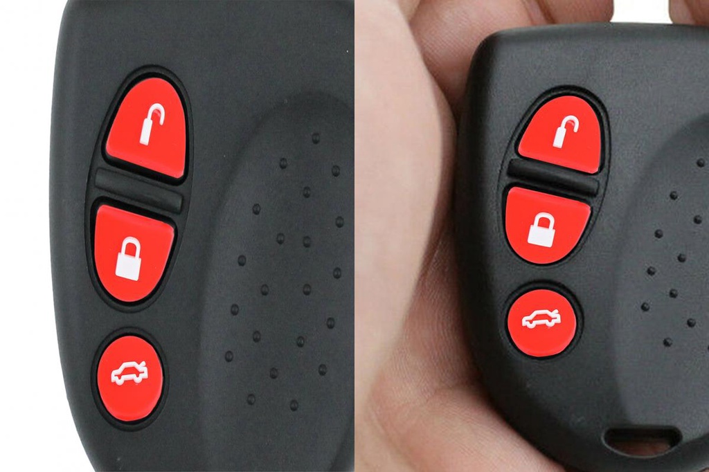【Ready Stock] 3Pcs/Set Portable Key Button Professional Remote Key ...