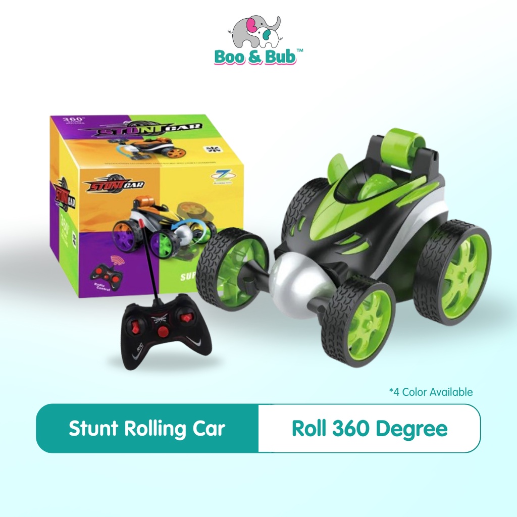 Stunt Car 360 Degree Rotating with Remote Control | Vehicle Toys For ...