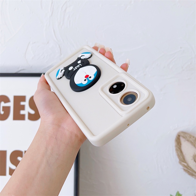 Cartoon Doraemon Plain Multistep Soft Phone Casing for Samsung Galaxy ...