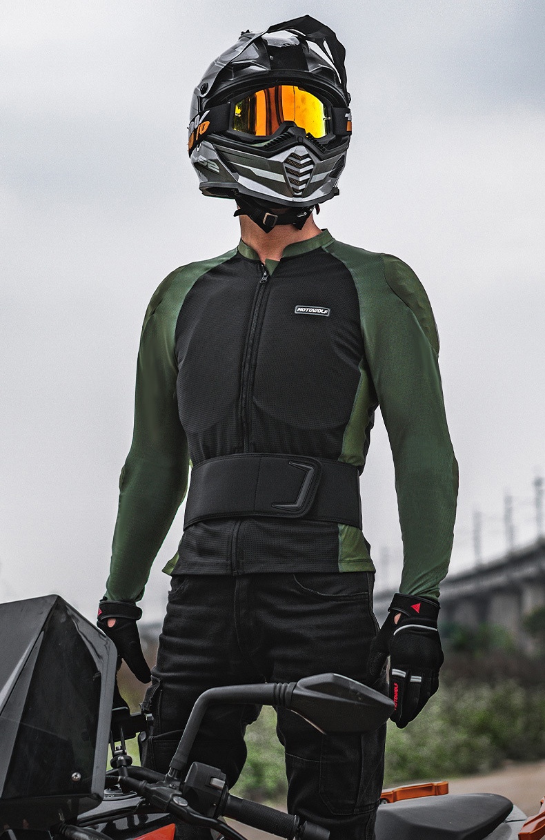 MOTOWOLF Motorcycle Armor Off road Riding Protective Equipment Chest ...