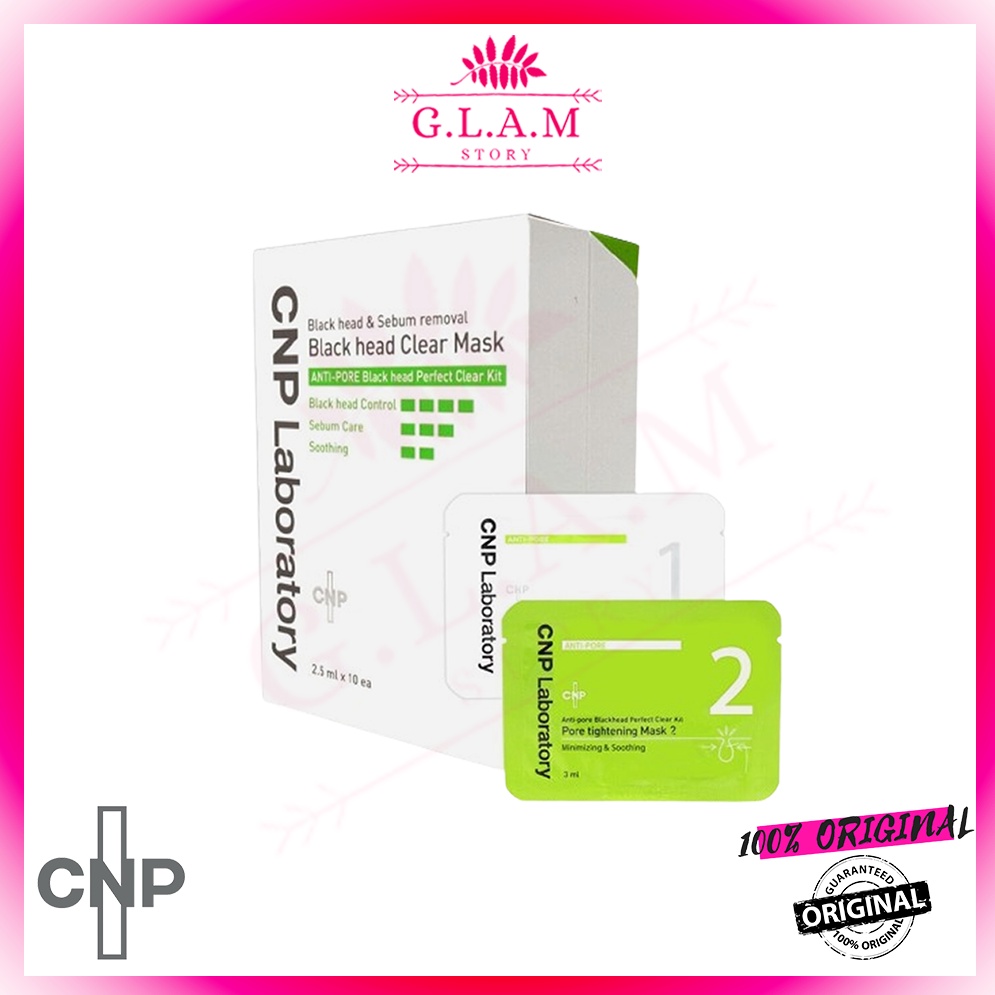 CNP Laboratory Anti-Pore Blackhead Clear Kit (2.5ml x 10EA) [GLAM ...