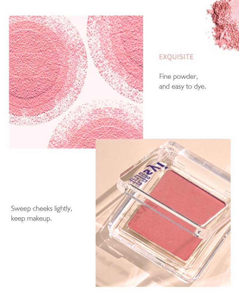 Floral Cocoa Blush Matte Natural Nude Makeup Brightening Appearance ...