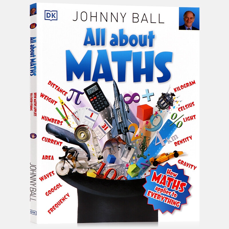 milumilu DK English Original All About Maths 7-12Children 'S Parent ...