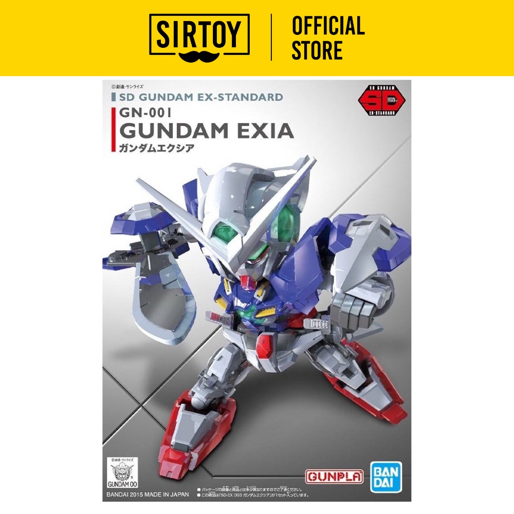 Bandai SD Gundam EX-Standard 003 Gundam Exia (65617) | Shopee Malaysia