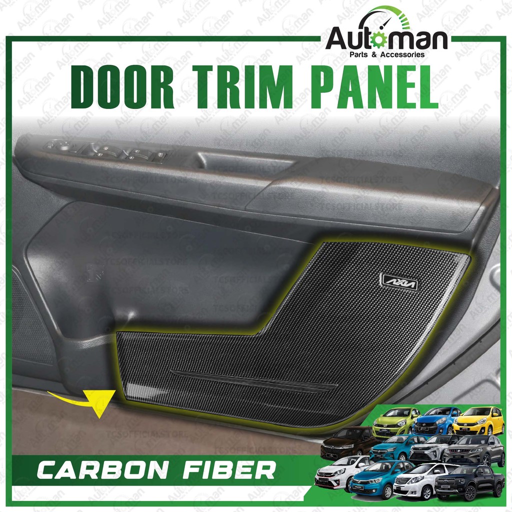 Door Trim Panel Frame Cover Perodua Myvi Alza Axia Ativa Bezza Proton ...