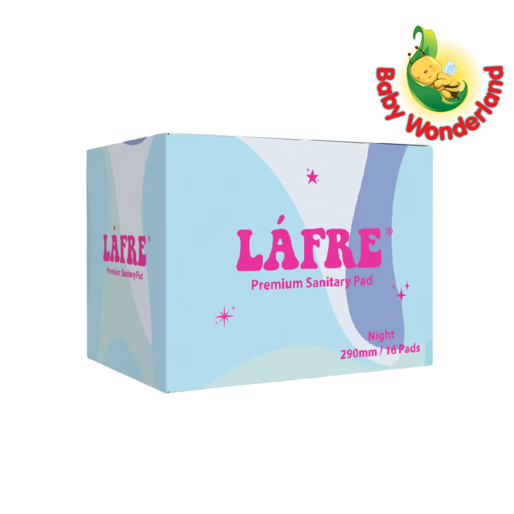 Lafre Sanitary Pad Night Use (290mm) - 16pcs | Shopee Malaysia
