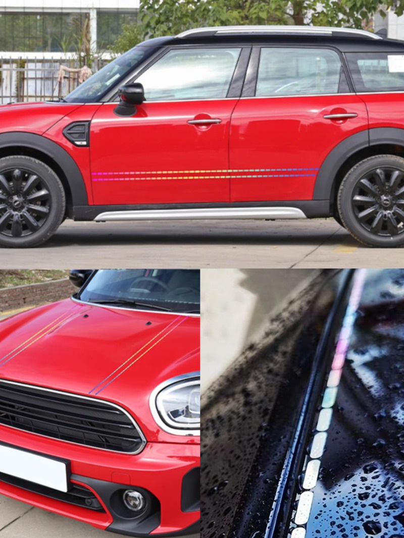 Multicolor Night Warning Safety Strip / 10Pcs Super Light Car ...