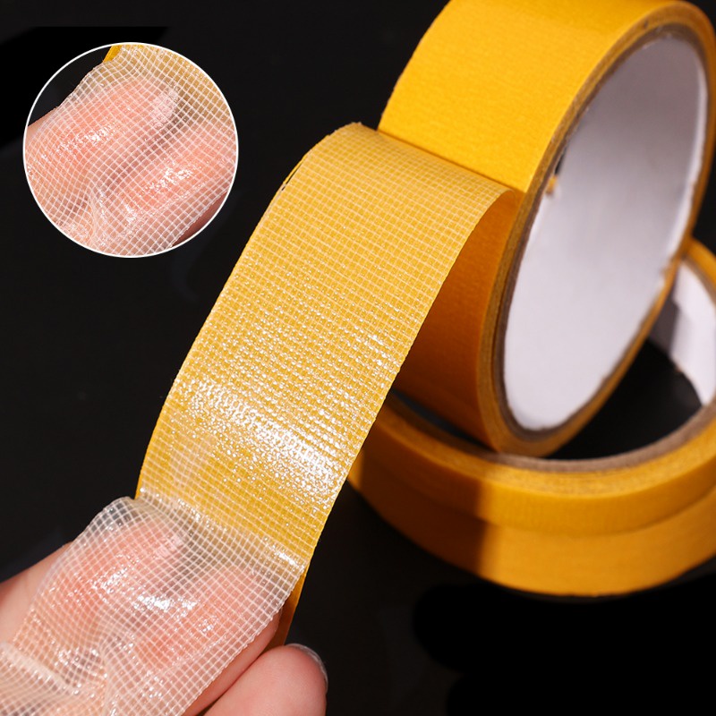 1/2/3/5cm Super Viscosity Cloth-Based Tape / Waterproof Double Sided ...