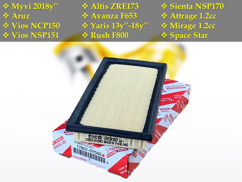 Toyota - Vios NCP150 NCP151 Altis ZRE173 Avanza F653 Rush F800 Sienta ...
