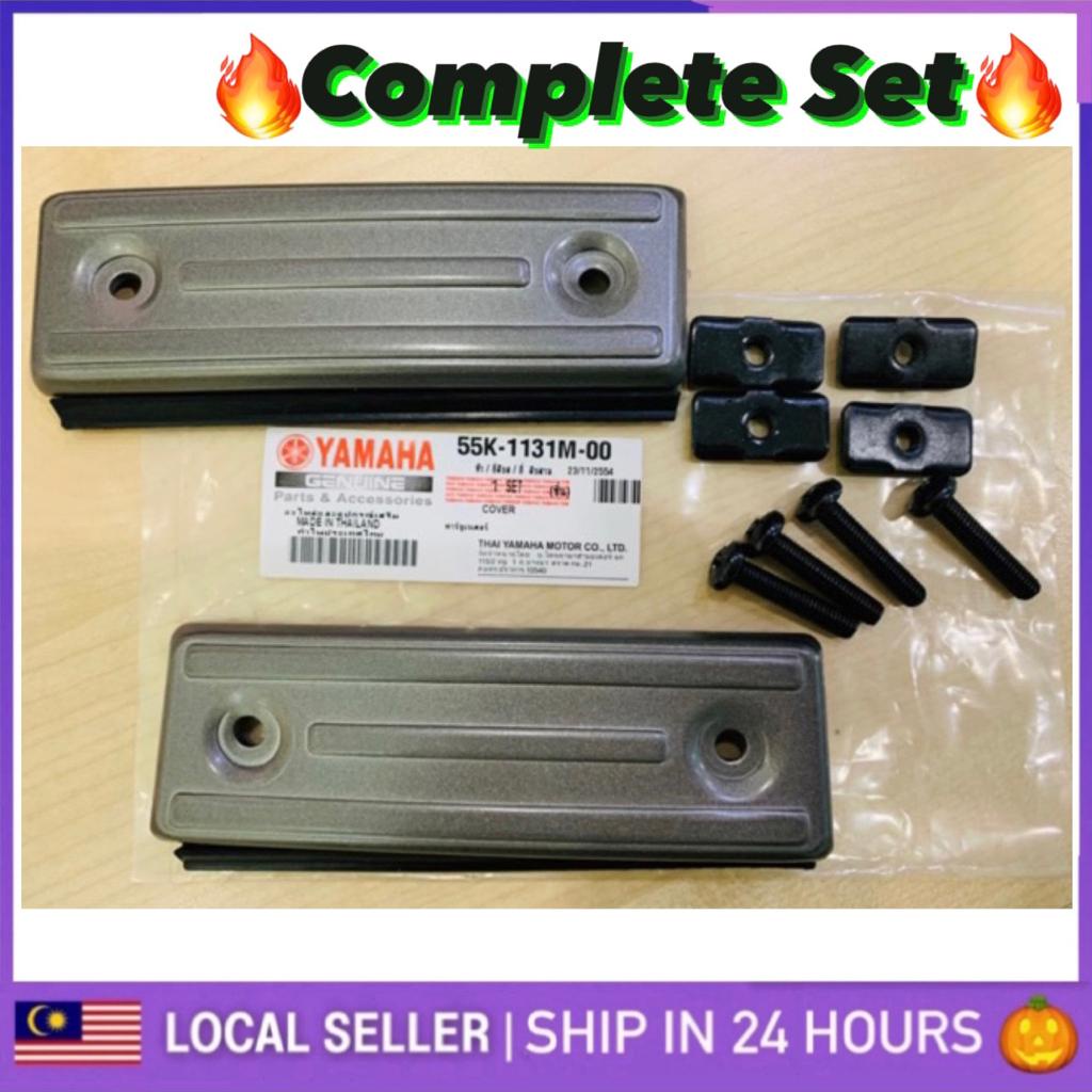 Yamaha RXZ Block Cover Set RXZ 5PV BESI BLOCK SIDE COVER RUBBER SCREW ...