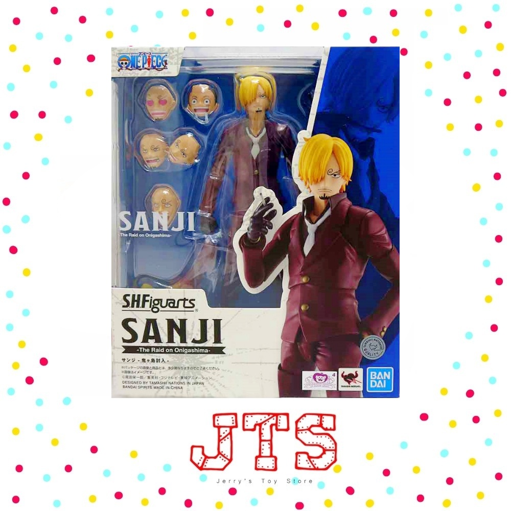 Bandai Tamashii S.H.Figuarts Sanji (The Raid on Onigashima) 64931 One ...