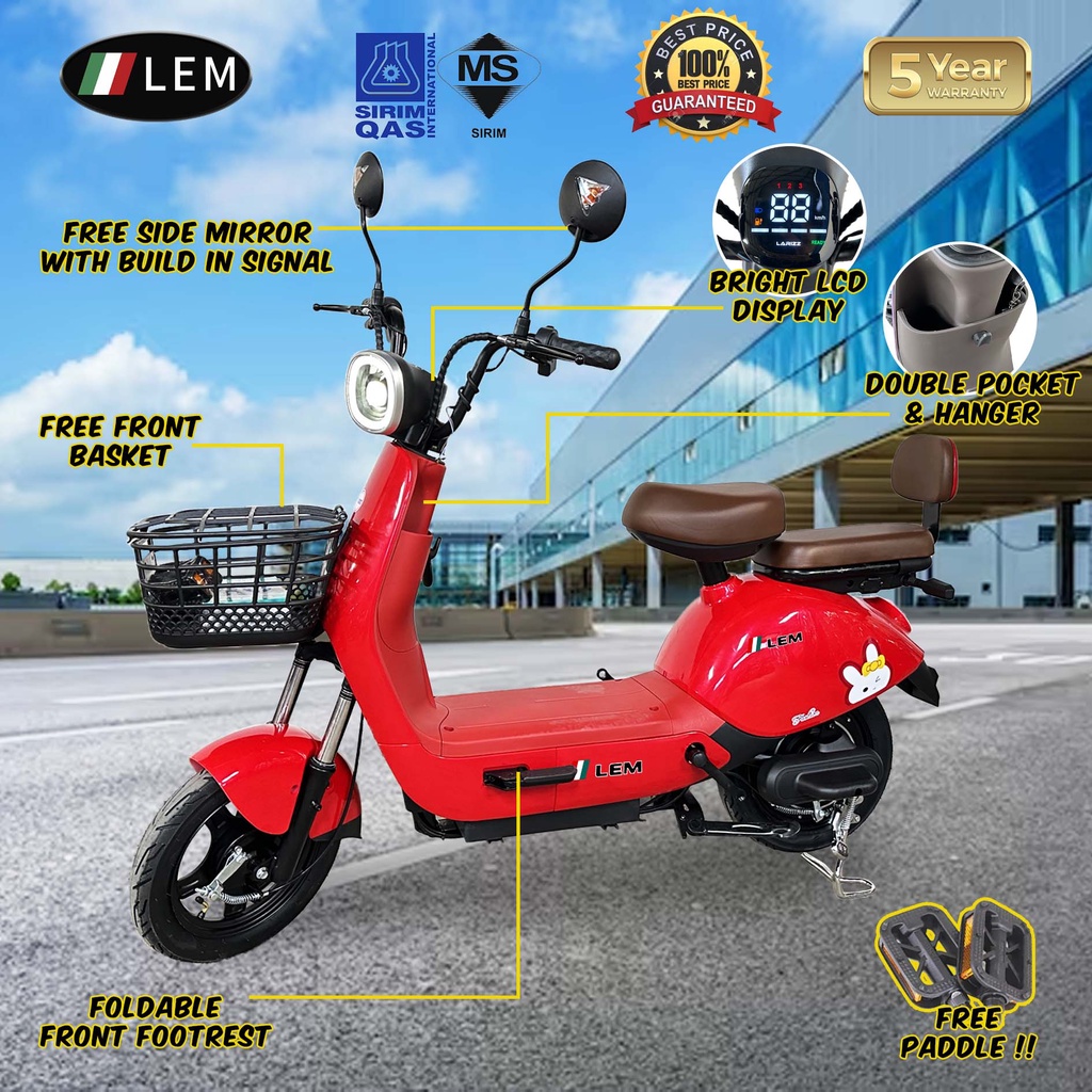 ★LEM★NEW ELECTRIC BIKE/ELECTRIC BICYCLE MODEL LEM VE | Shopee Malaysia