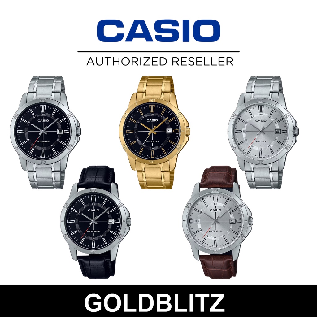 Casio Standard MTP-V004D-1C / MTP-V004D-7C / MTP-V004G-1C / MTP-V004L ...
