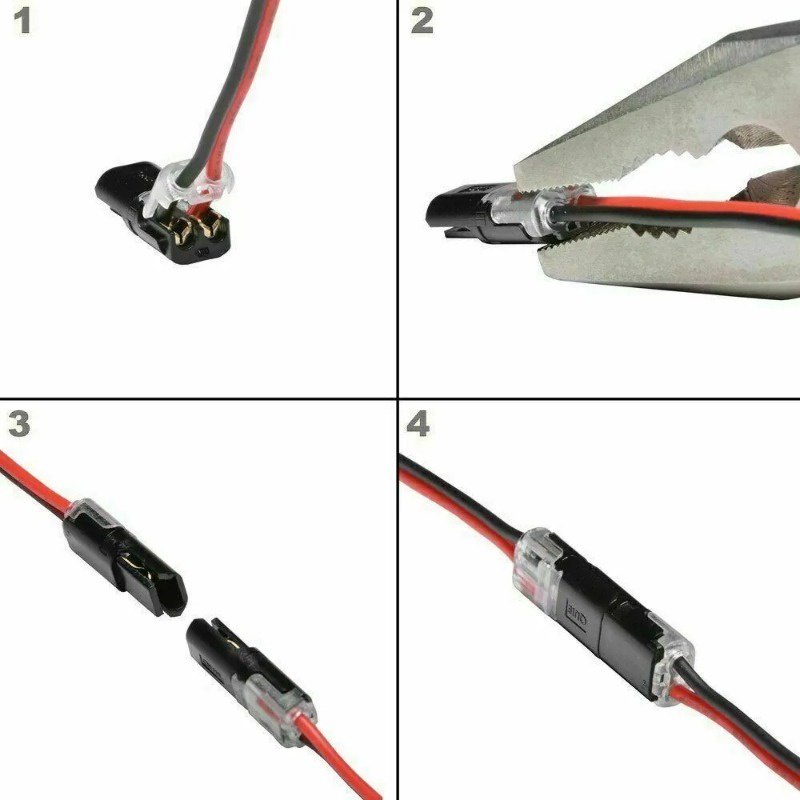 Automobile Universal Quick Wire Connector / Safe Fast Pluggable Wire ...