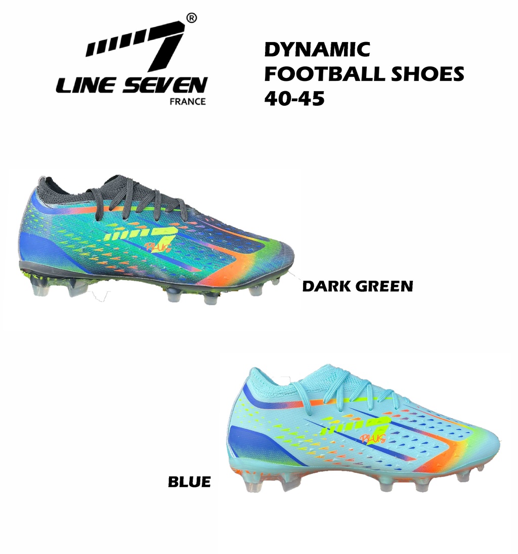 LINE 7 DYNAMIC Unisex Football Soccer Outdoor Boot Shoes Kasut Bola ...