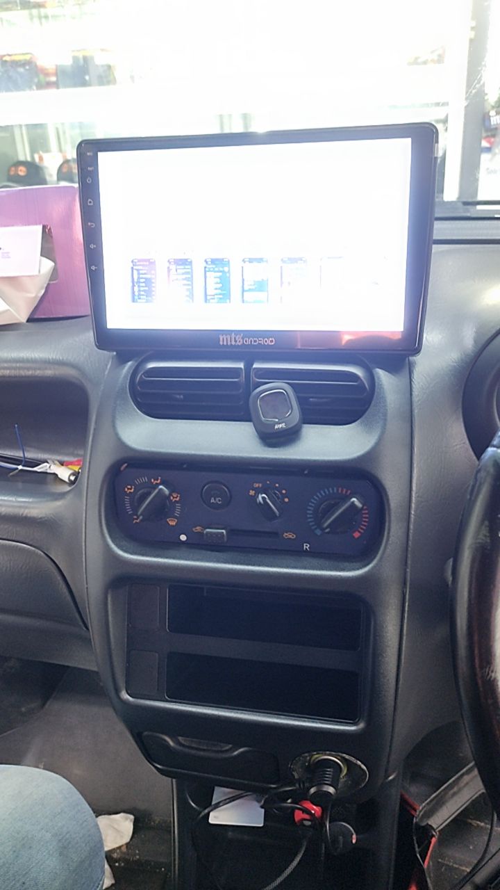Casing Android Perodua Kenari 2000 - 2009 Black Dashboard Audio Android ...