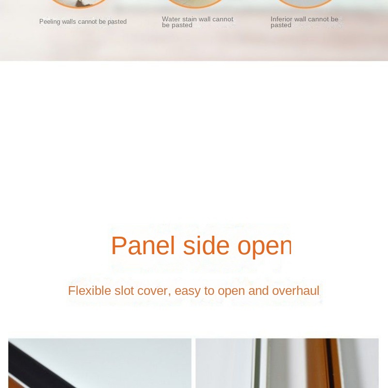 Triangle Corner Internal Corner Trunking PVC Open-Mounted Wall Corner ...