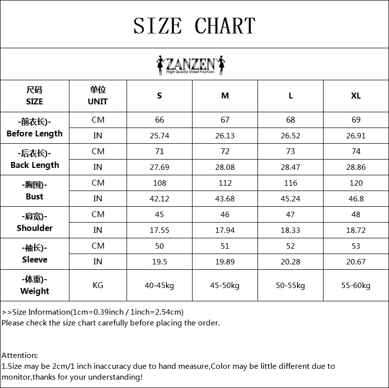 ZANZEN Korean Blouse Women's Kemeja Blouse Tops Plain Loose Long Sleeve ...