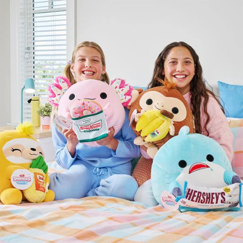 ZURU Snackles Series 2 Mystery Surprise Capsules Decorative Collections Soft Plush Snack Toy ...