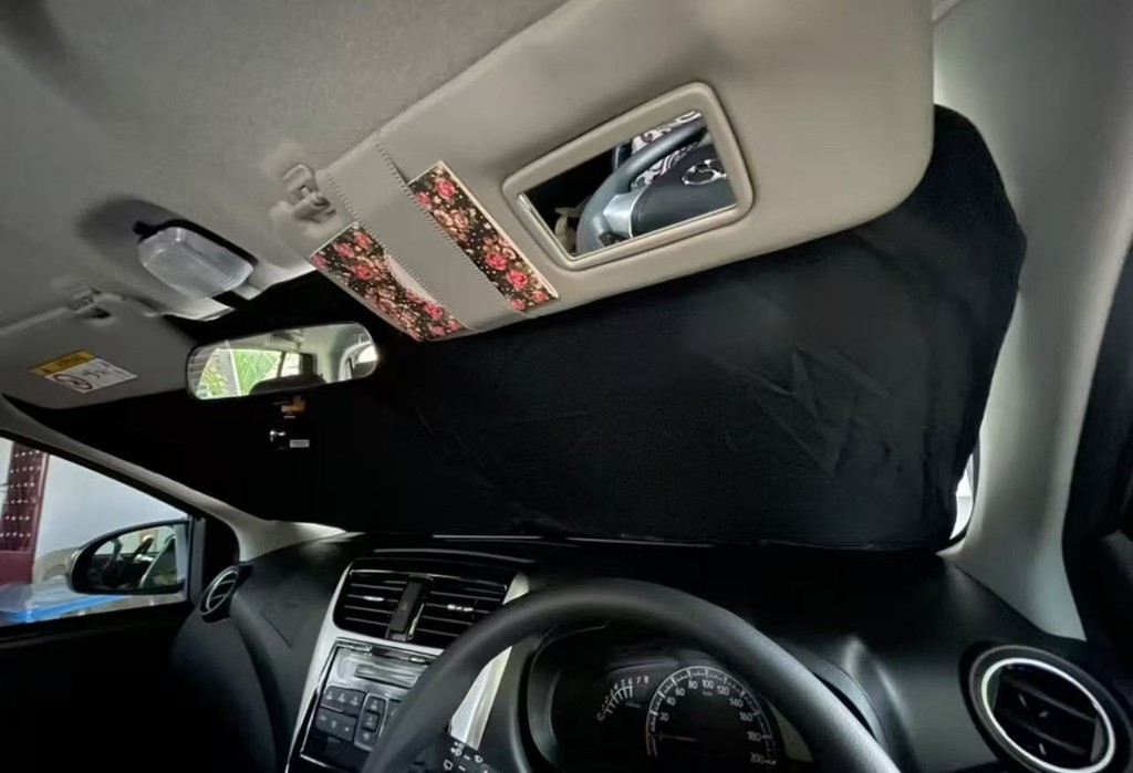 (Front Windshield) OEM 100% Custom Fit Car Front Windscreen Cover Myvi ...