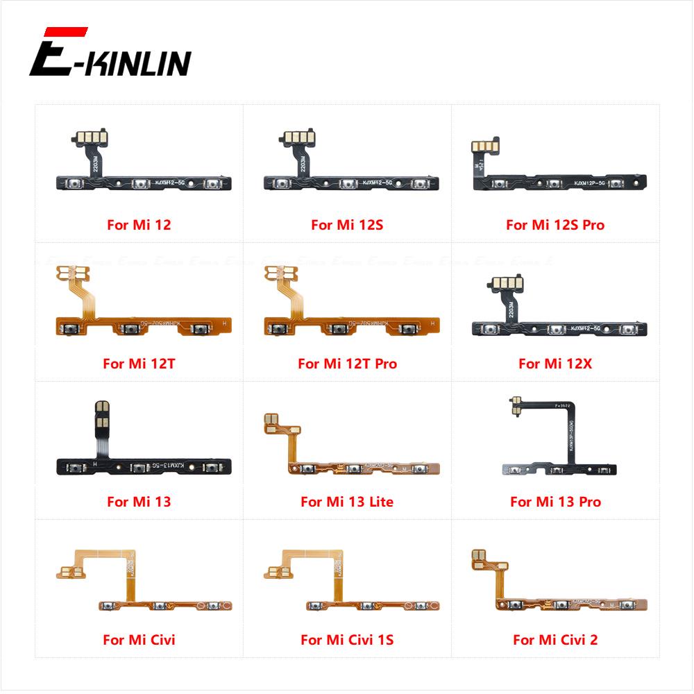 Switch Power ON OFF Button Flex Cable Ribbon For XiaoMi Mi 13 12 12S ...
