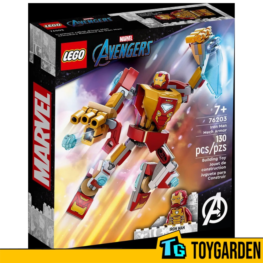 LEGO Marvel 76263 Iron Man Hulkbuster vs. Thanos (131 Pieces) | Shopee ...