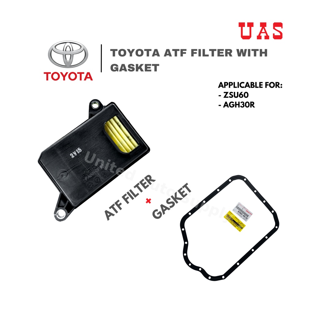 TOYOTA ATF FILTER WITH GASKET FOR HARRIER - ZSU60 (13-) VELLFIRE ...