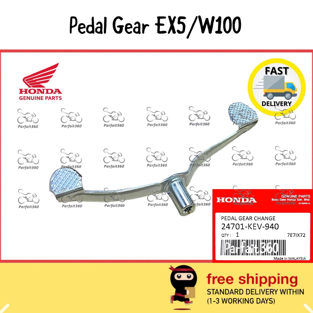 24701-KEV-840 HONDA EX5 DREAM / CLASS / W100 Pedal Shifter / Pedal Gear / Kaki Gear 100% ...